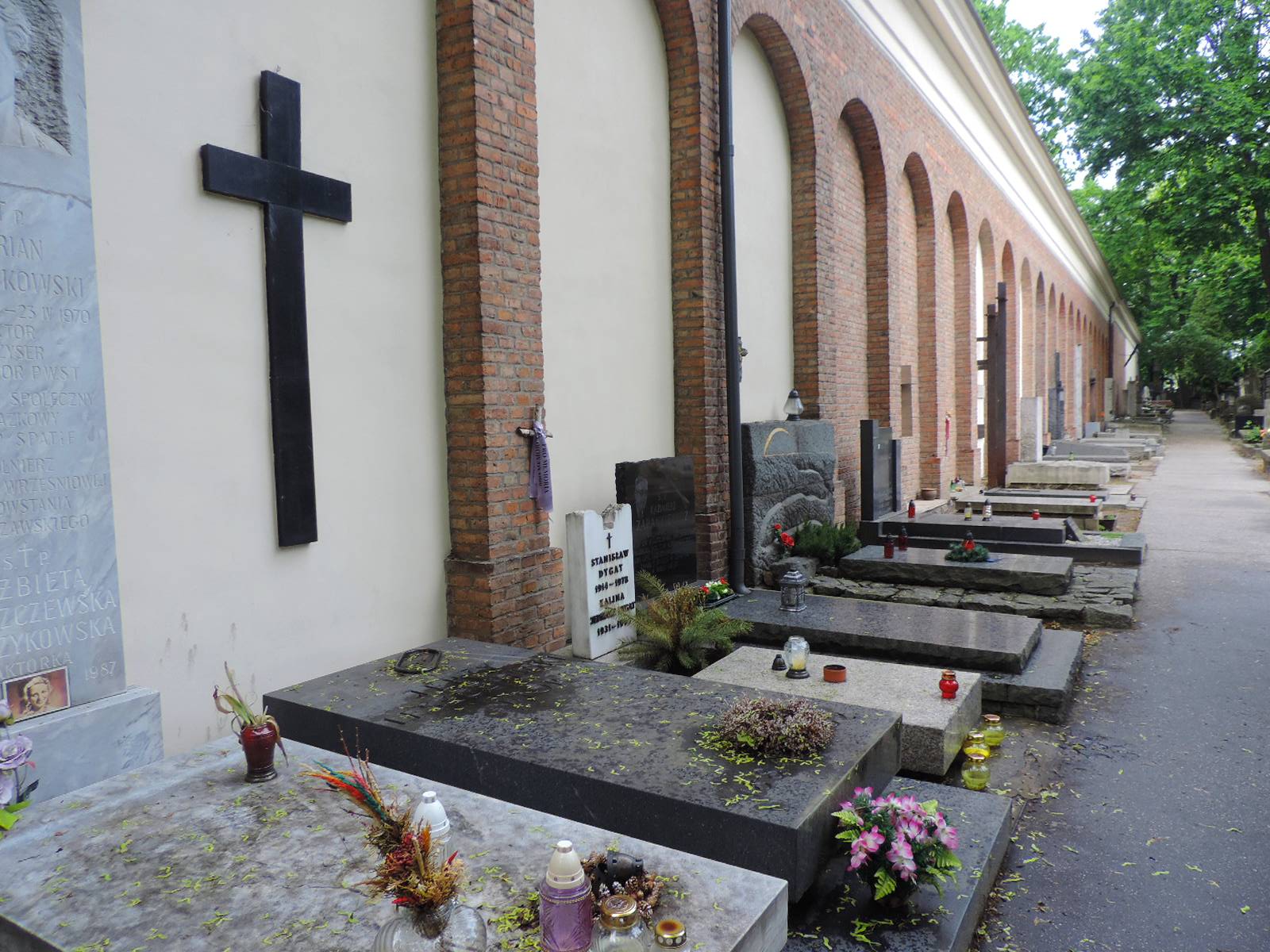 The grave of Jerzy Leszczyński - Warsaw