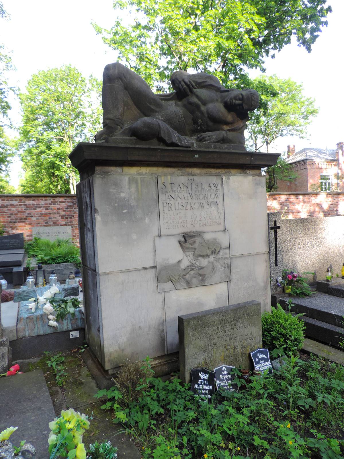 The grave of Tadeusz Pruszkowski - Warsaw