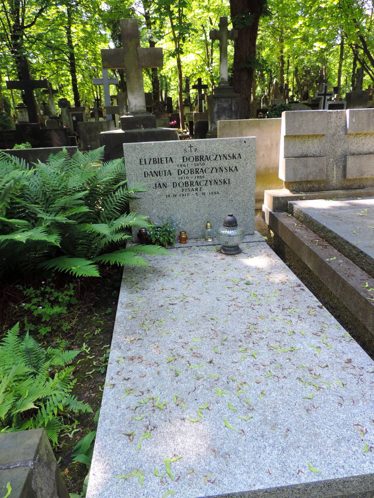 The grave of Jan Dobraczyński - Warsaw