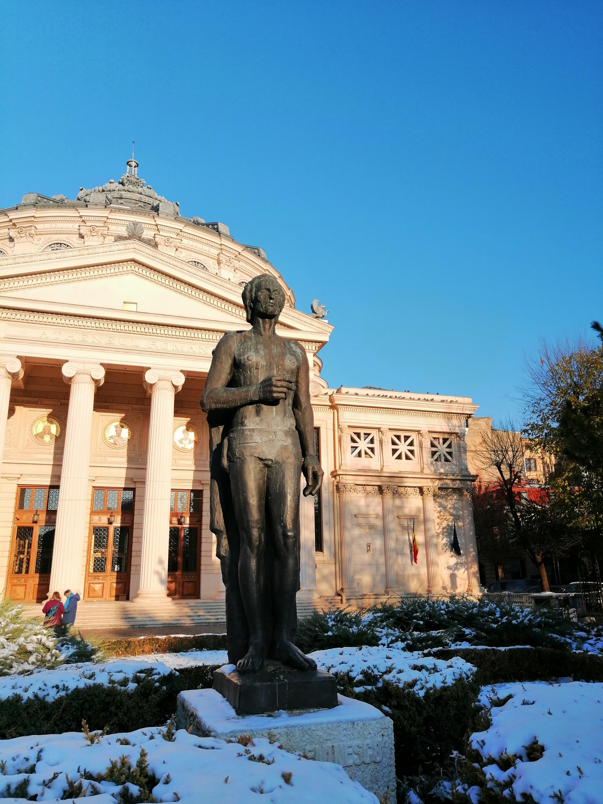 Statue of Mihai Eminescu - Bucharest | monument, sculpture, historic ...