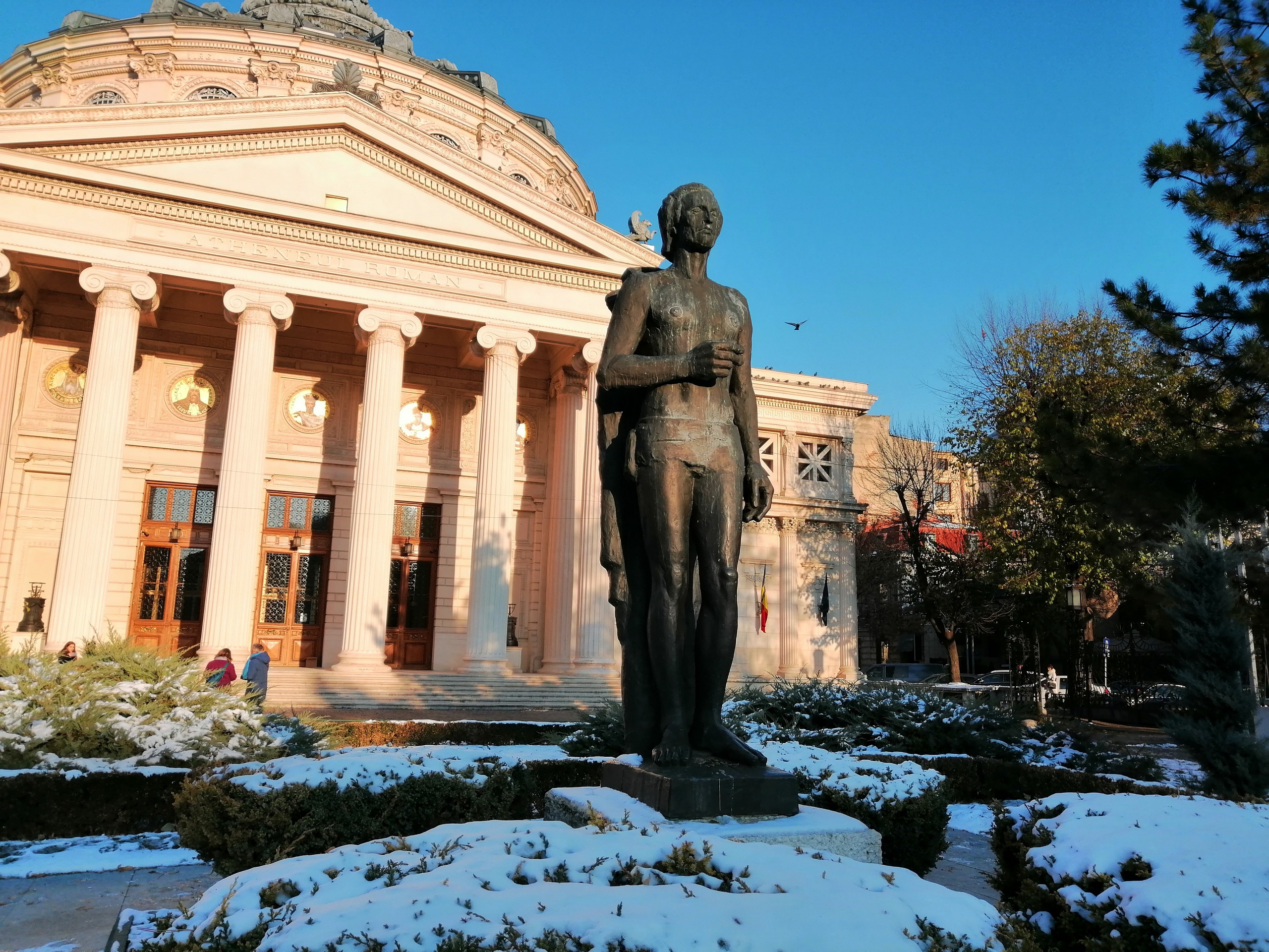 Statue of Mihai Eminescu - Bucharest | monument, sculpture, historic ...