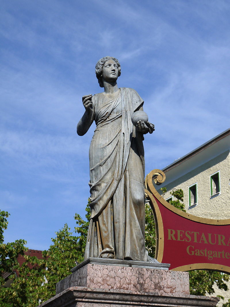 Statue "Fortune" - Bad Ischl
