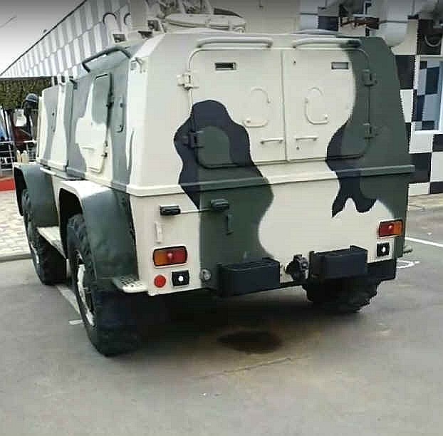 GAZ-39371 Vodnik armored vehicle on display - Kamensk-Shakhtinsky