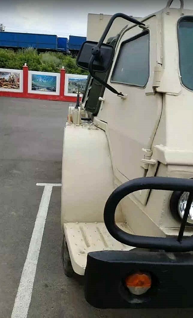 GAZ-39371 Vodnik armored vehicle on display - Kamensk-Shakhtinsky