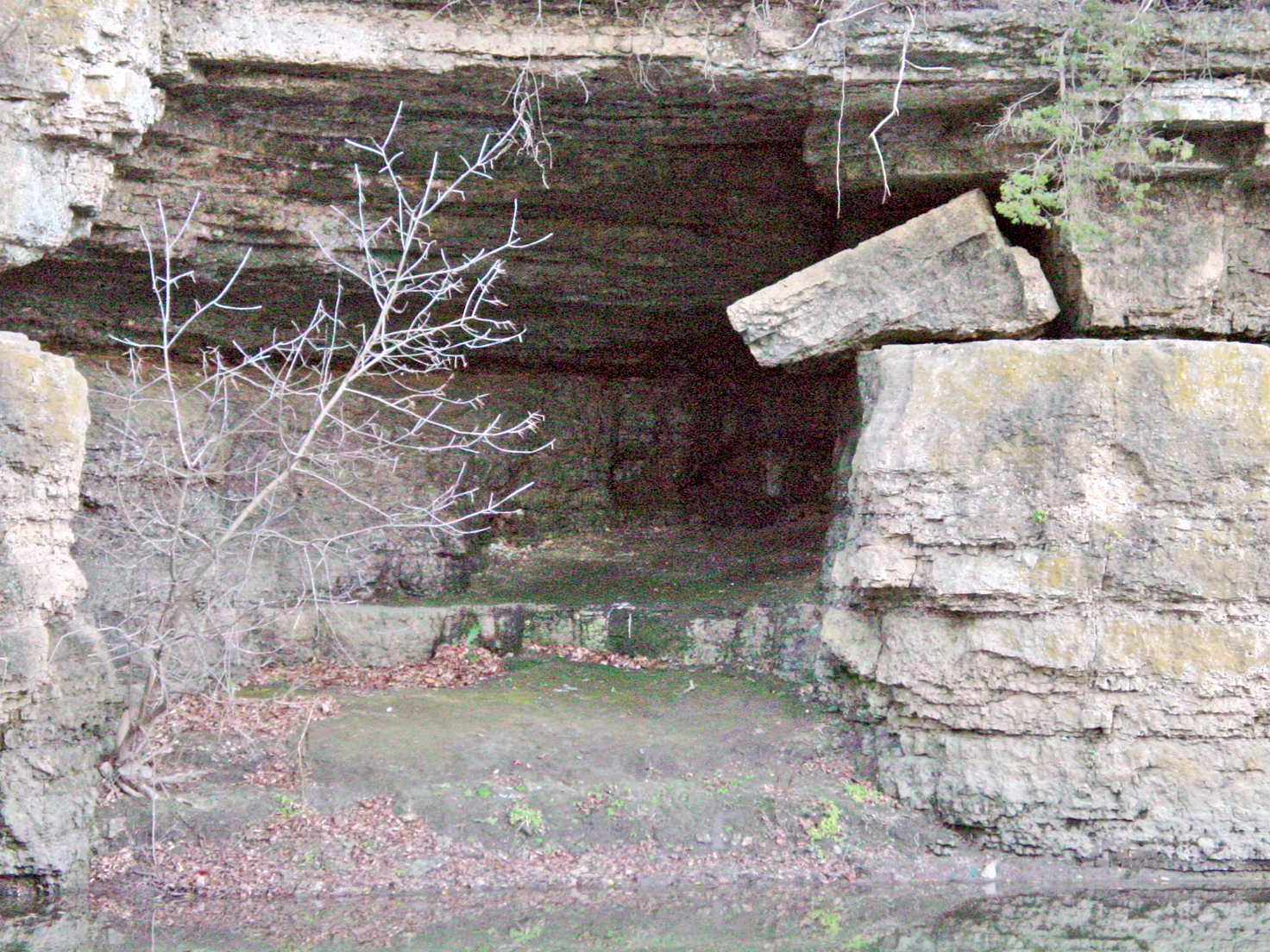 Twin Caves at Krape Park - Freeport, Illinois