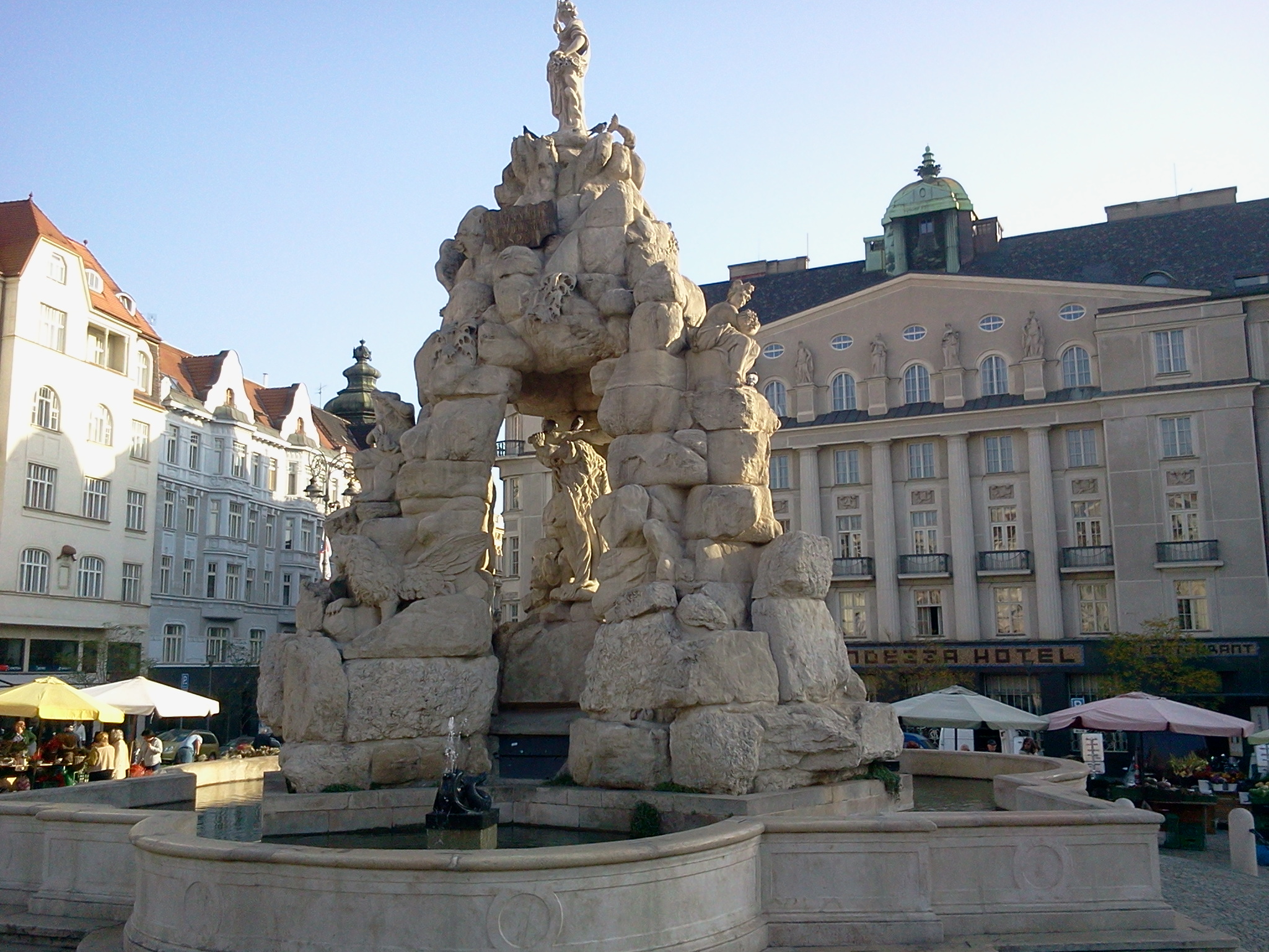 Parnas Fountain - Brno
