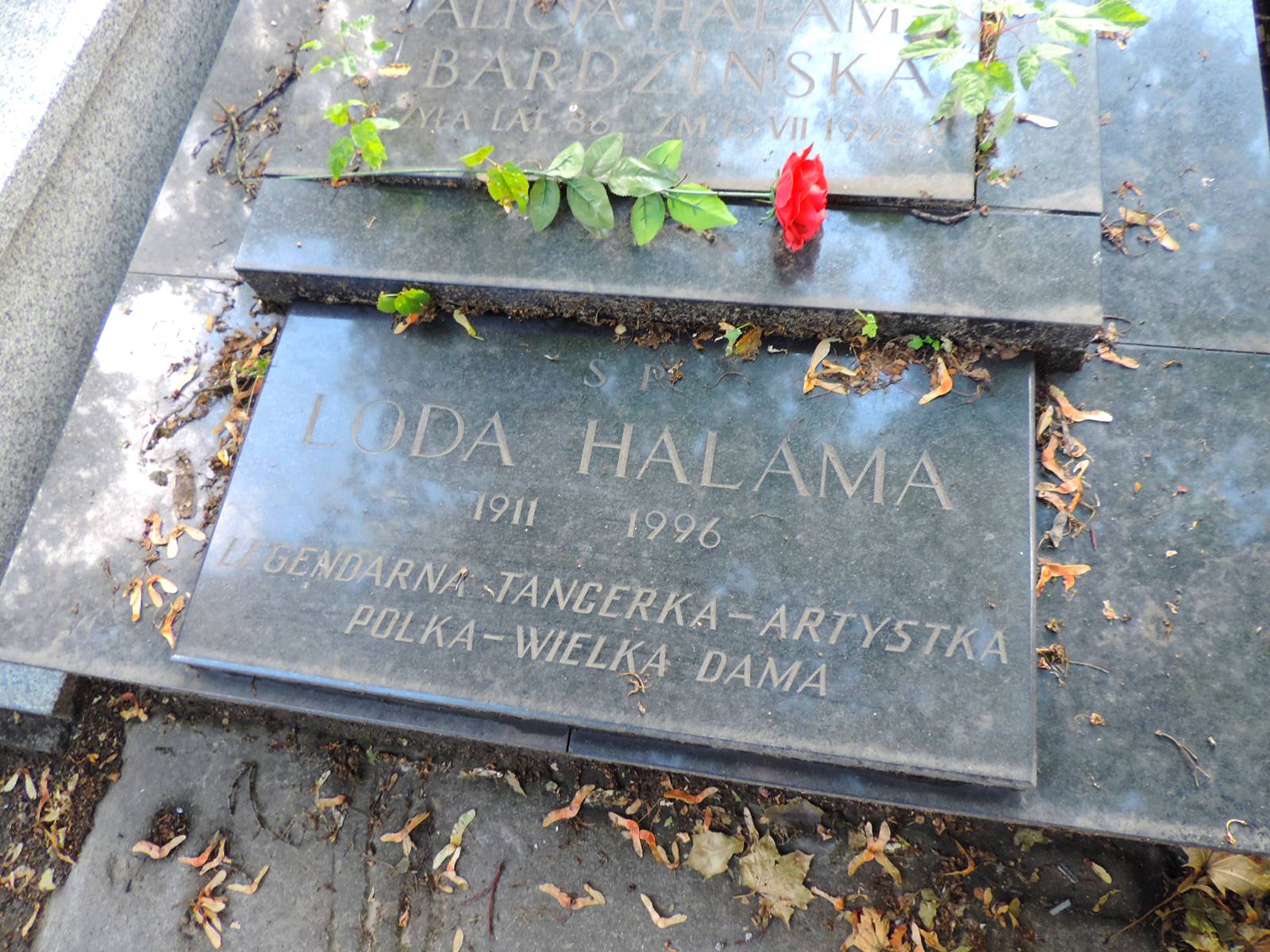 The tomb of Loda Halama - Warsaw