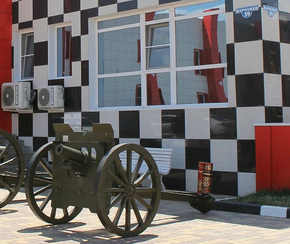 76 mm regimental gun M1927 - Kamensk-Shakhtinsky