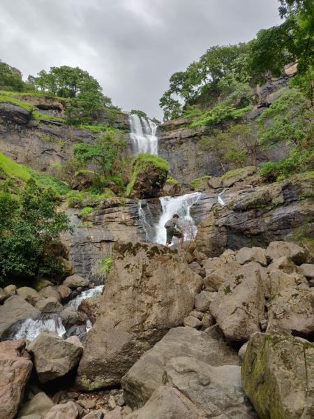 Sandshi waterfall