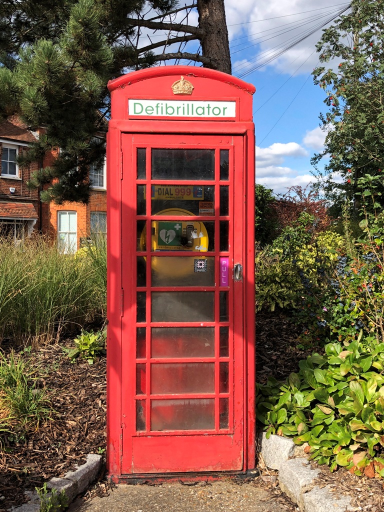 Telephone Booth Defibrillator - Marlow