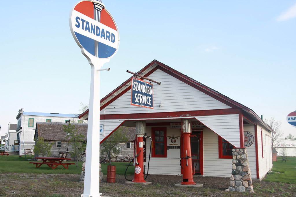 Historic Service Station - Bismarck, North Dakota