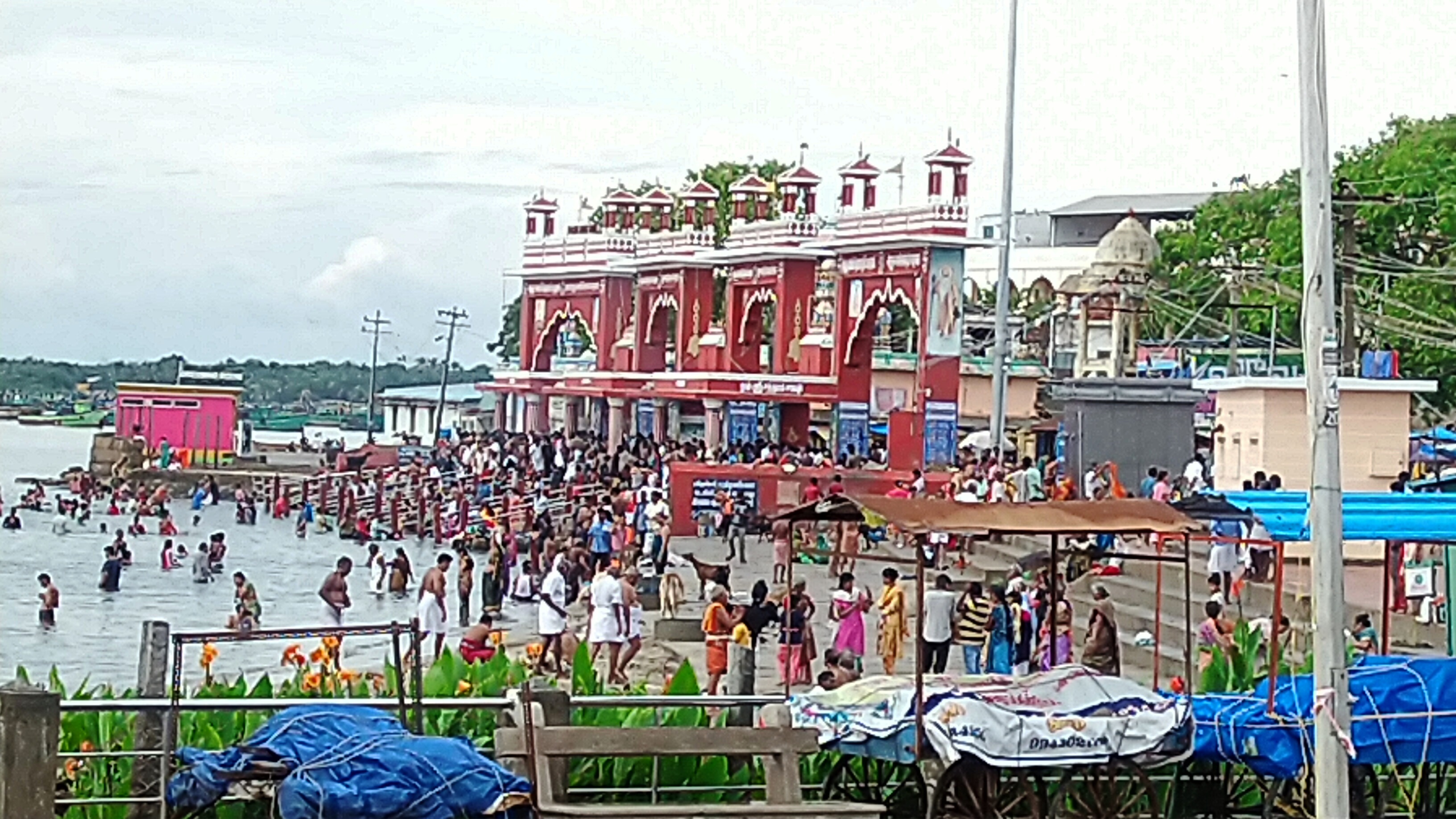 Agni Theertham Ghat - Rameshwaram,INDIA