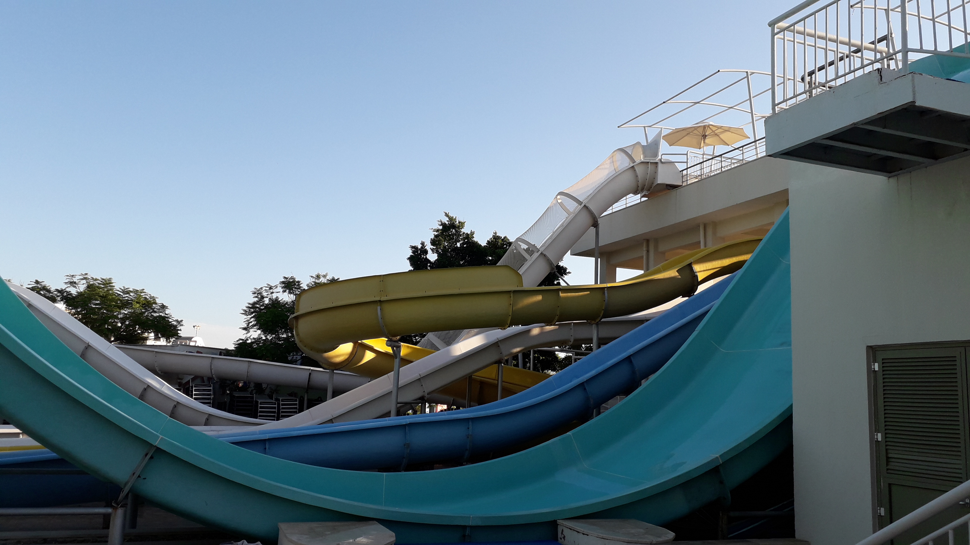 Water slides