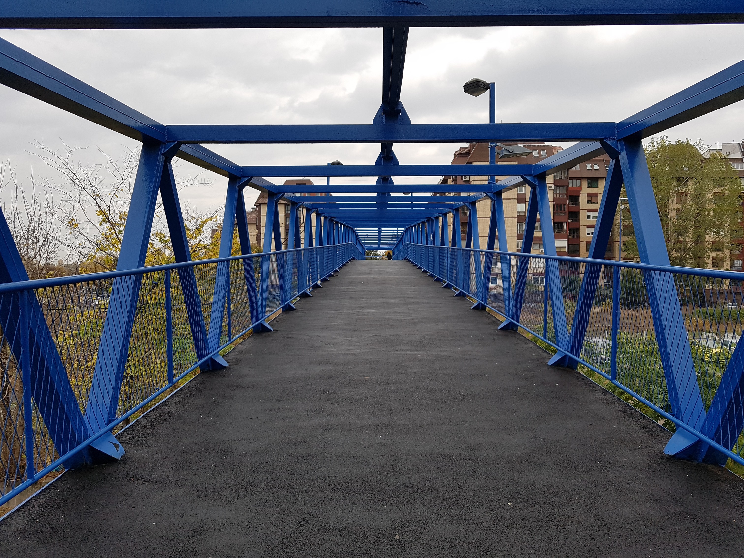 Pedestrian overpass - Belgrade
