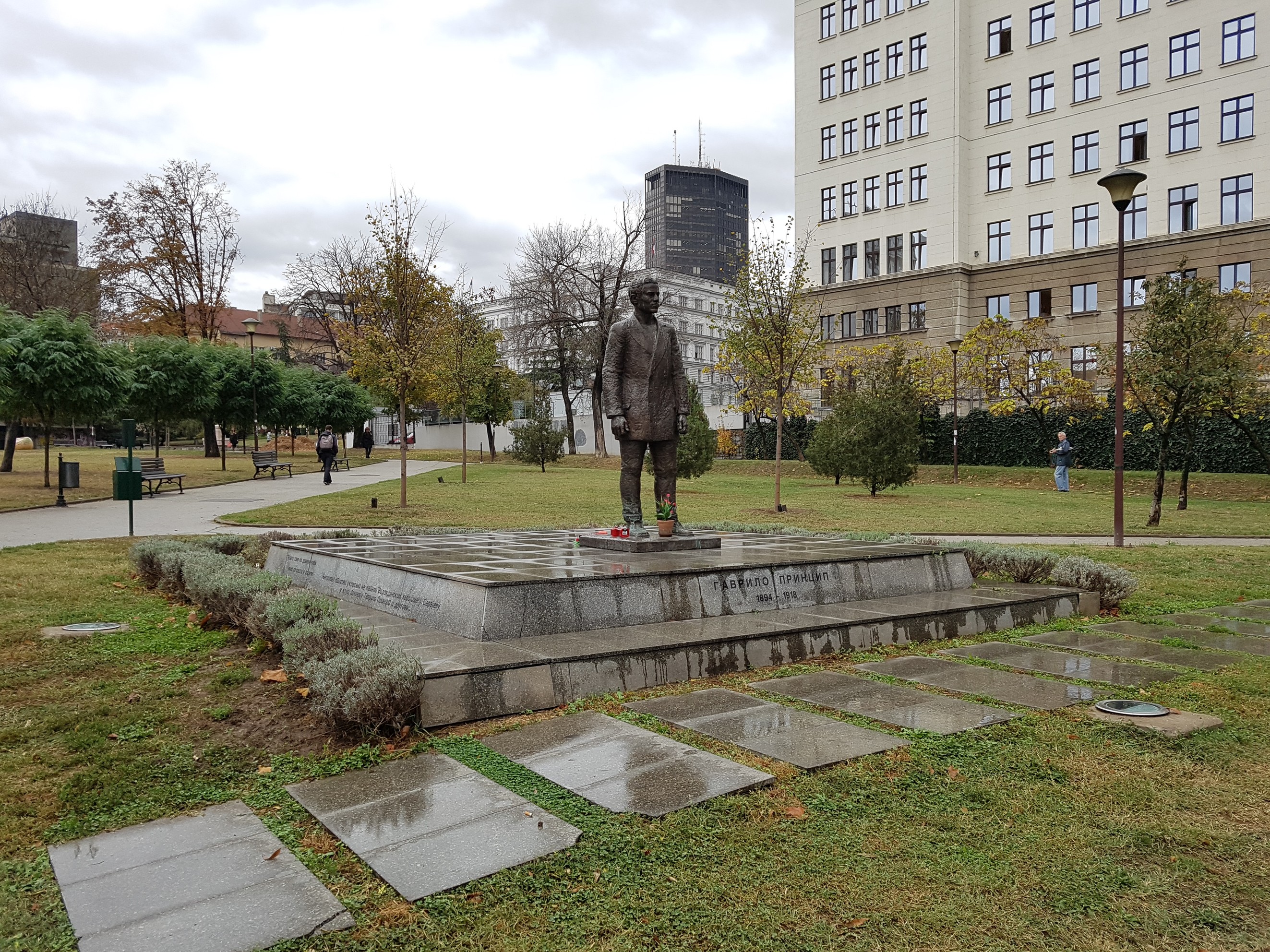 Monument of Gavrilo Princip - Belgrade