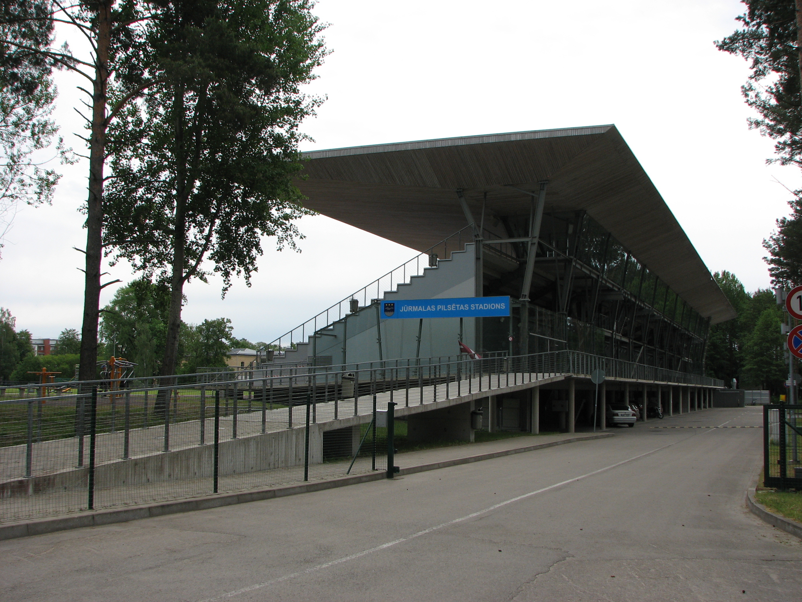 Stadium tribune - Jūrmala
