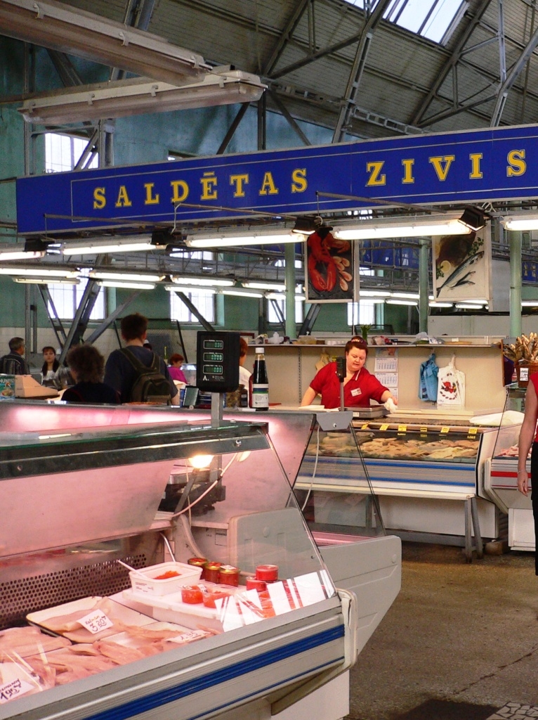 Fish pavilion - Riga