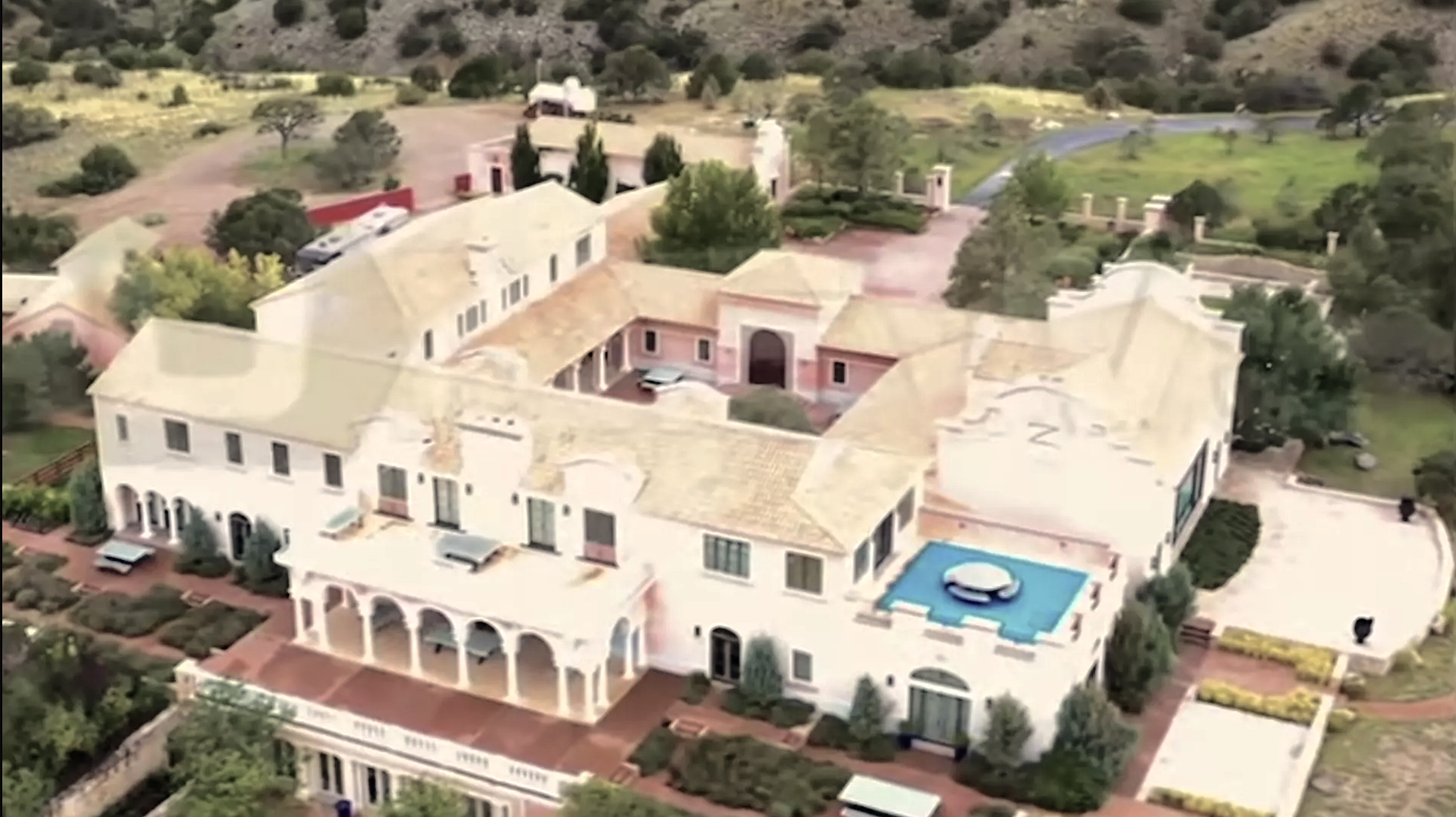 Jeffrey Epstein's Zorro Ranch estate