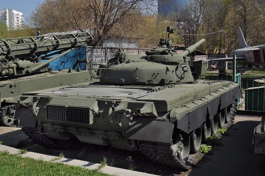 Soviet main battle tank T-80 - Moscow