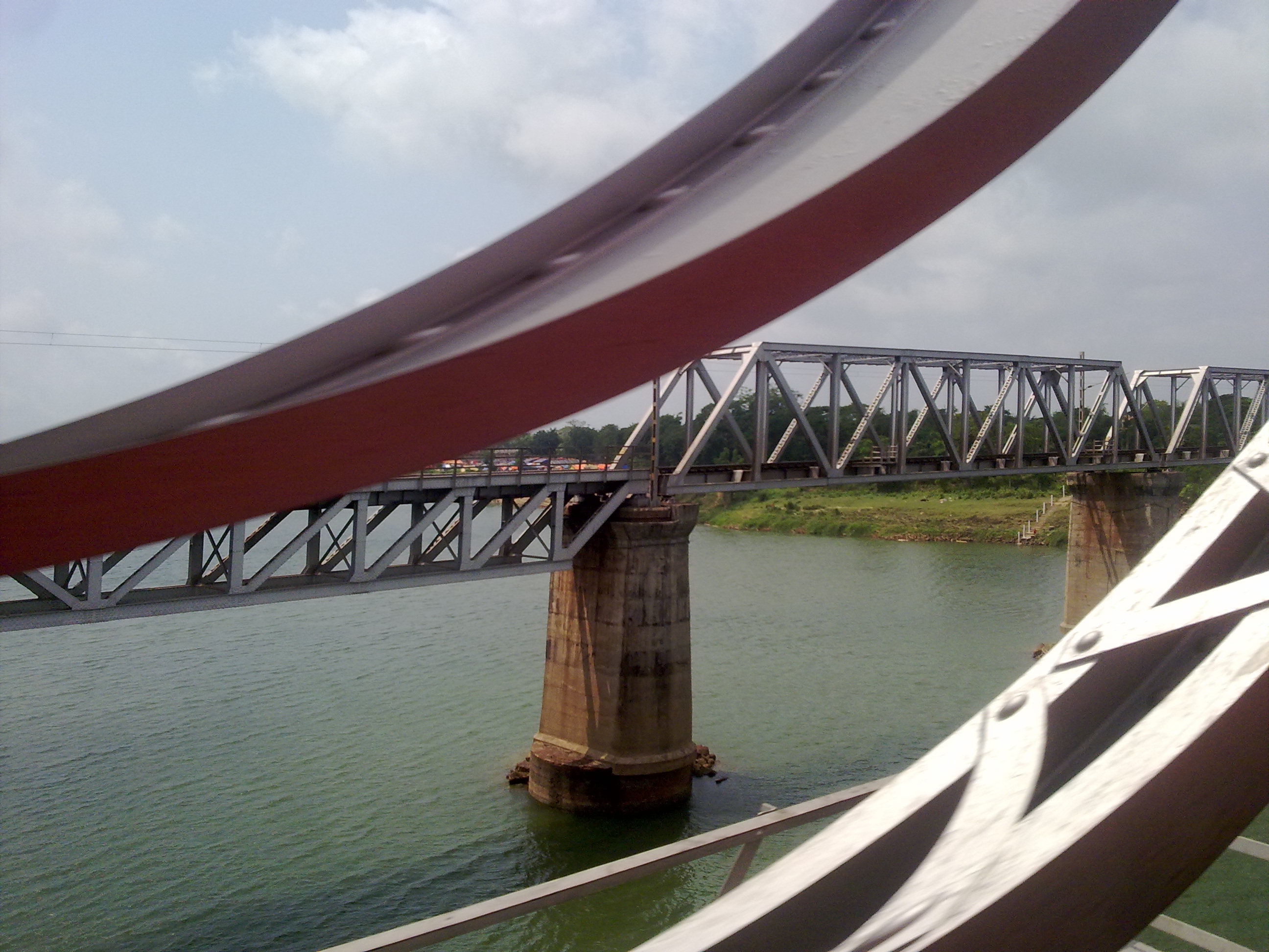 Swarnarekha River Rly. Bridge | railway bridge