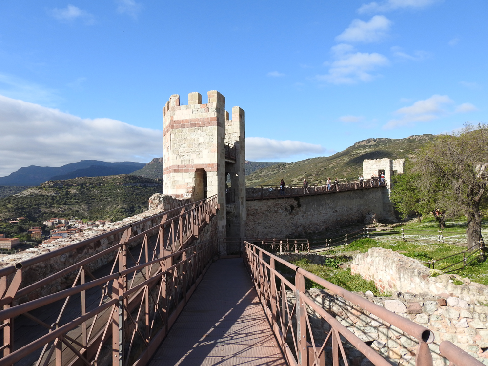 West tower of the Serravalle's castle
