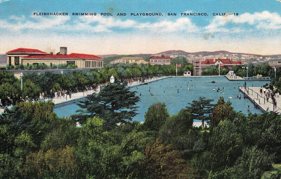Fleishhacker Pool (site) - San Francisco, California