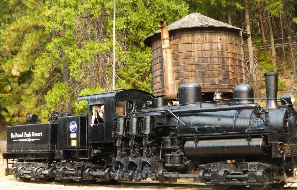 Willamette Shay - Steam Locomotive