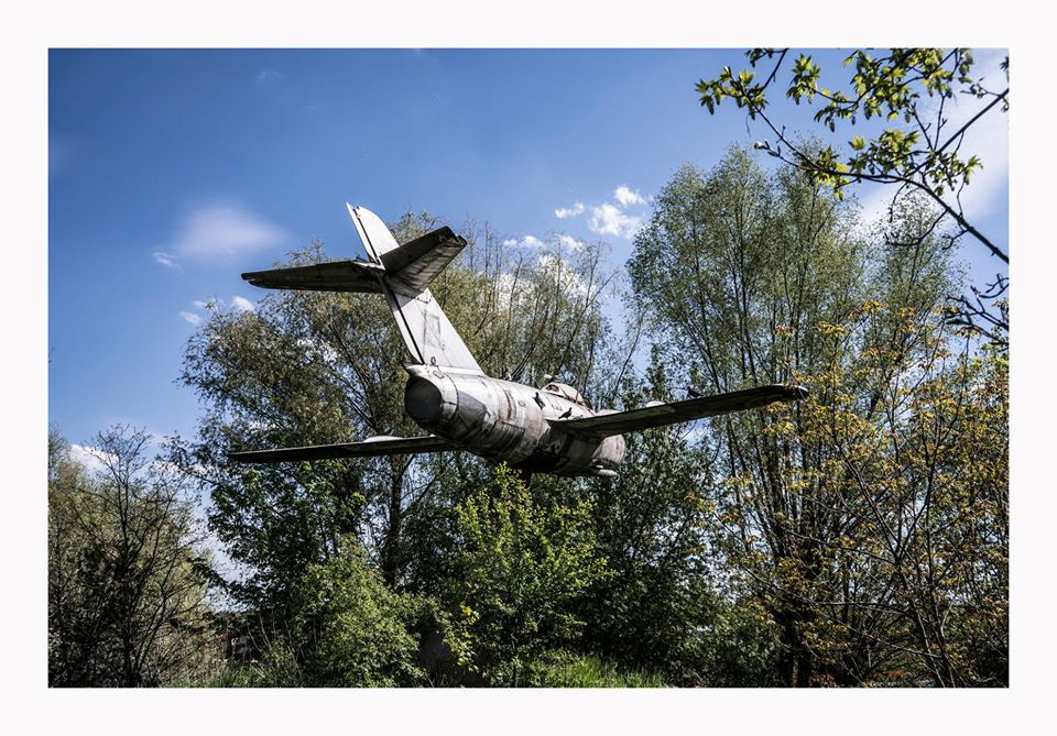 Lim-2 - Skierniewice | miejsce pamięci, samolot/helikopter wystawa