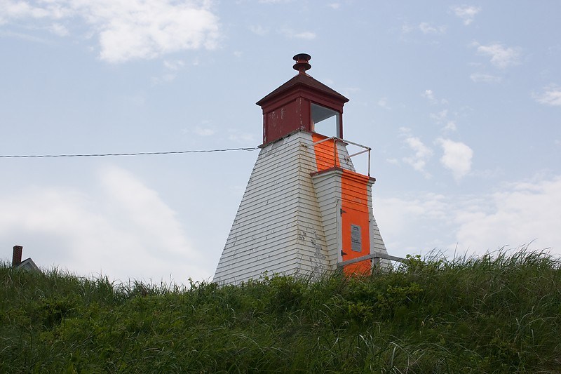 Margaree Harbour Range Front lighthouse