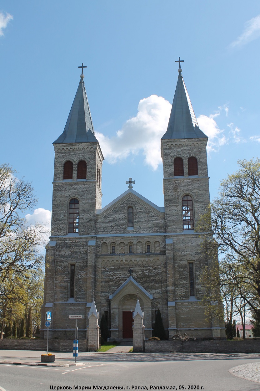 Die Maria-Magdalena-Kirche in Rapla - Rapla | geschütztes Baudenkmal ...