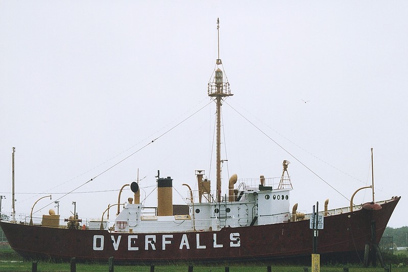 Lightship Overfalls Museum - Lewes, Delaware