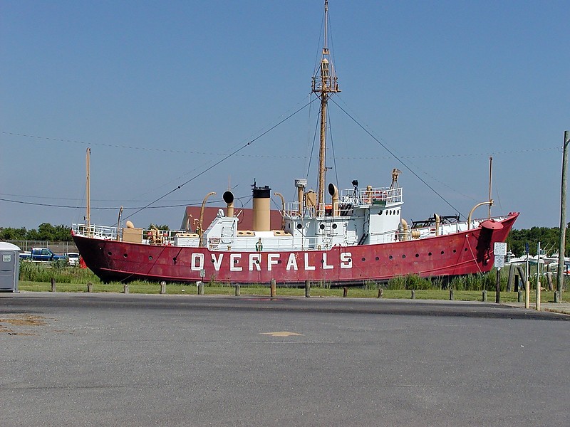 Lightship Overfalls Museum - Lewes, Delaware