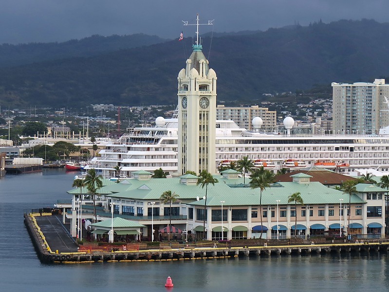 Aloha Tower - Downtown Honolulu