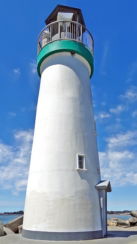 Santa Cruz Breakwater Lighthouse Atlantic Avenue