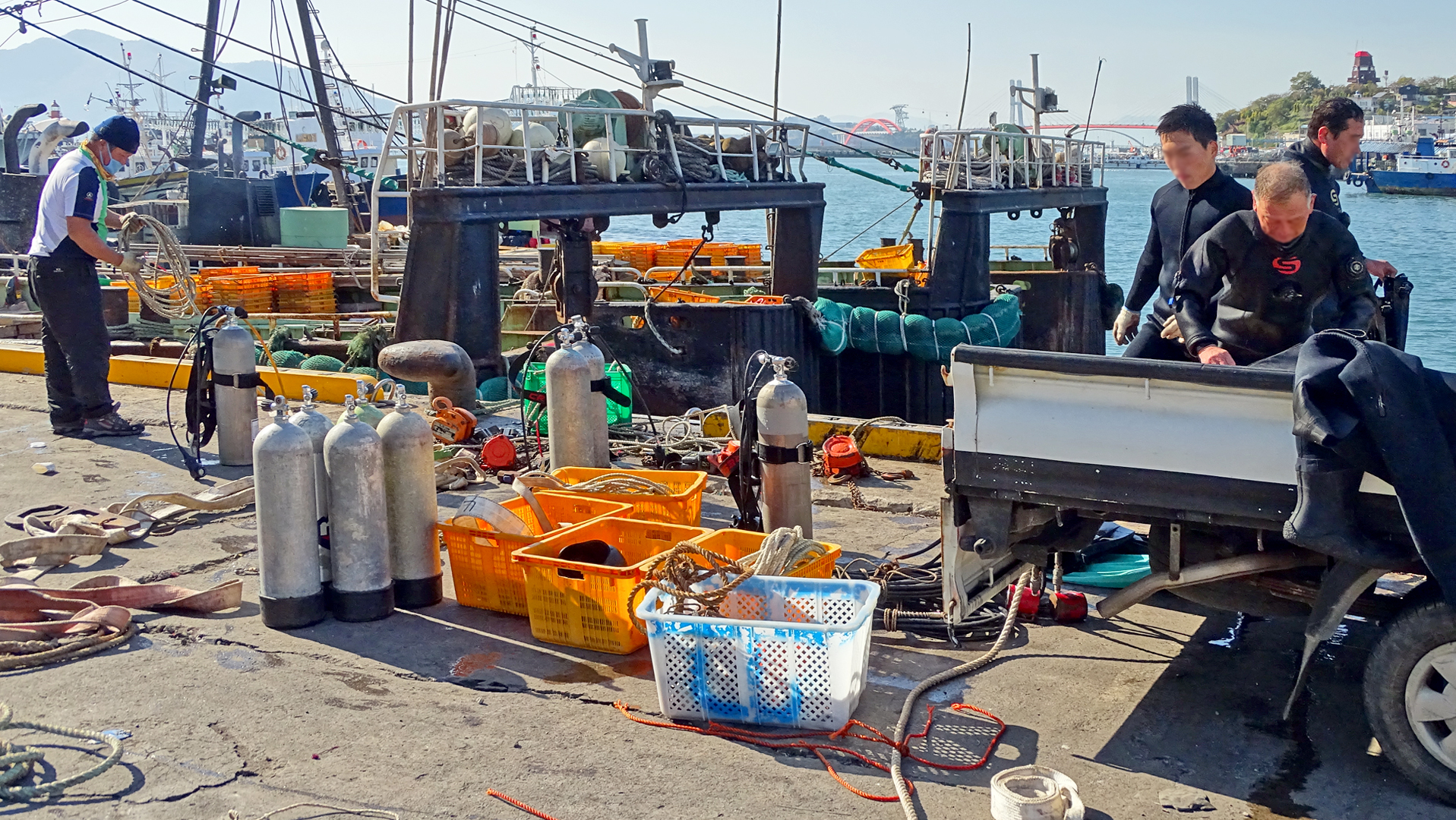 Samcheonpo Harbor - Sacheon
