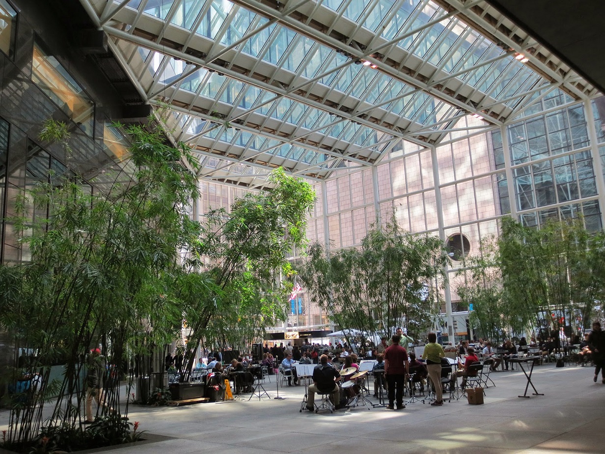 IBM Building Atrium Plaza - New York City, New York