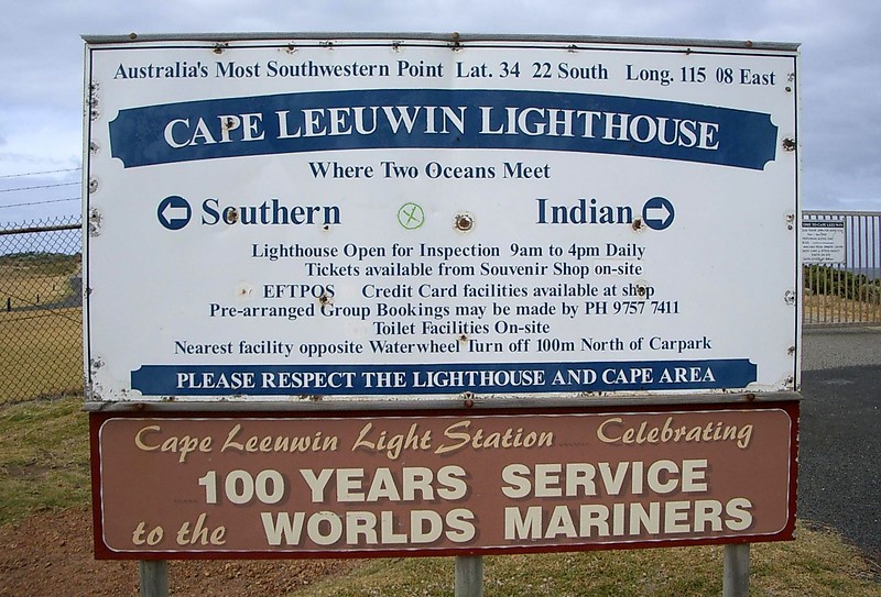 The Cape Leeuwin Lighthouse