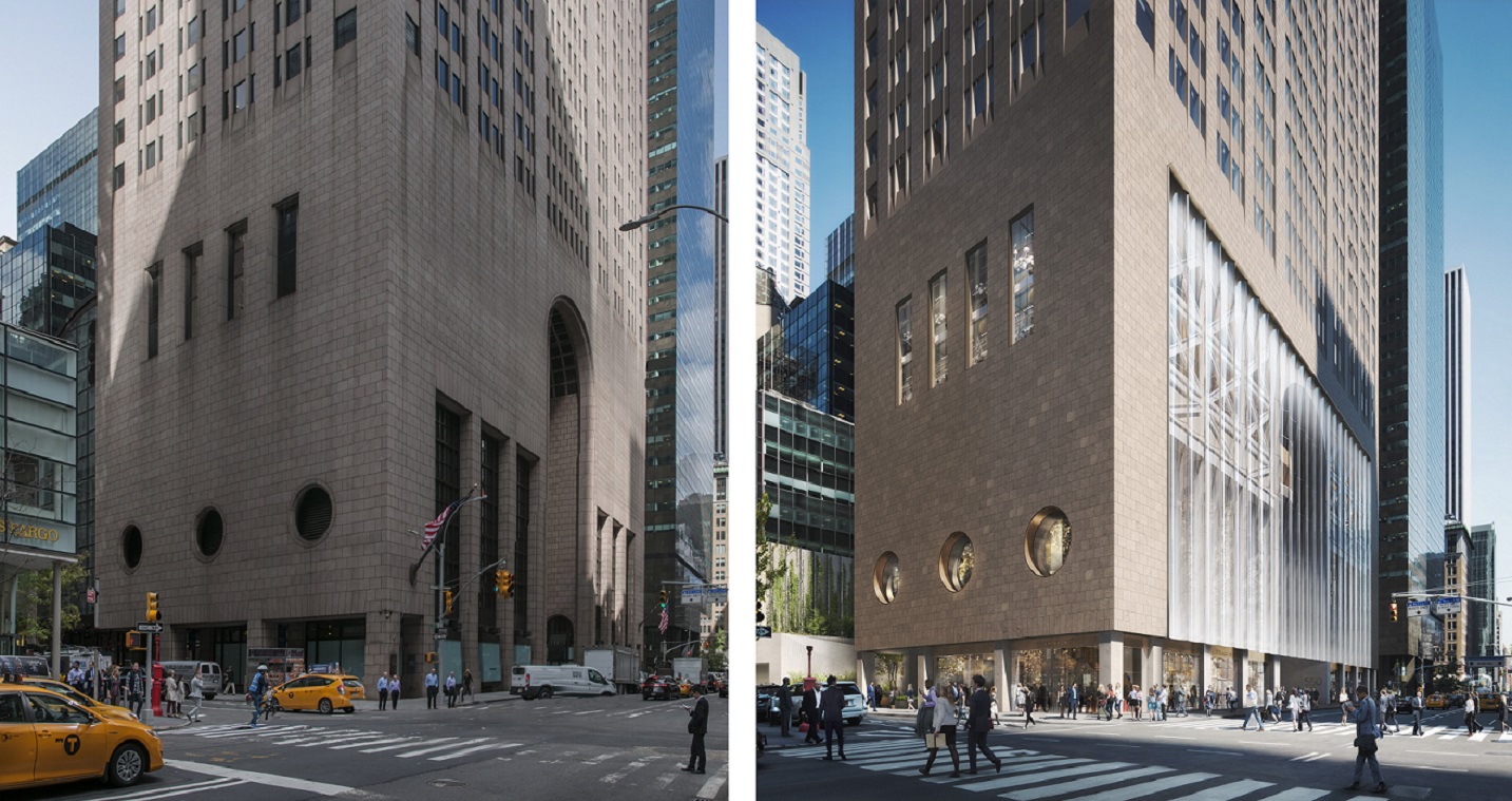 Sony Plaza Public Arcade, Manhattan | edificio de oficinas, rascacielos ...