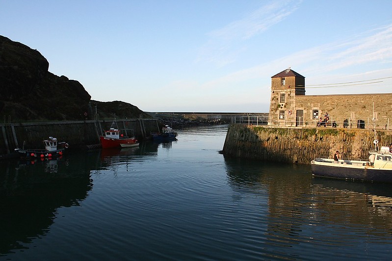Amlwch Old Harbour lighthouse