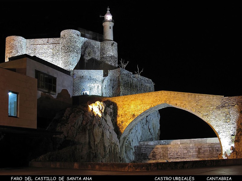 Castillo de Santa Ana lighthouse - Castro Urdiales