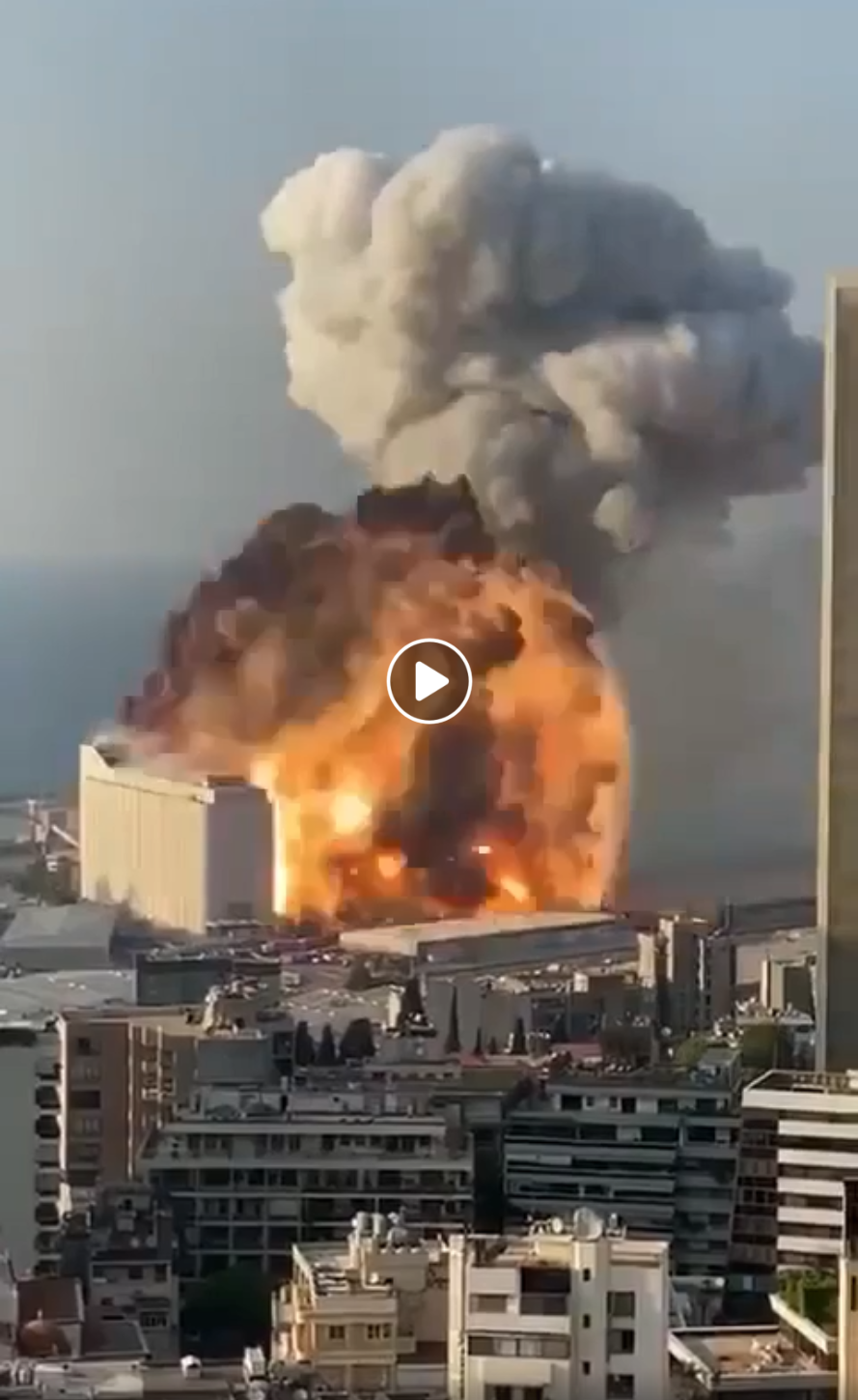 Explosion Site - Beirut