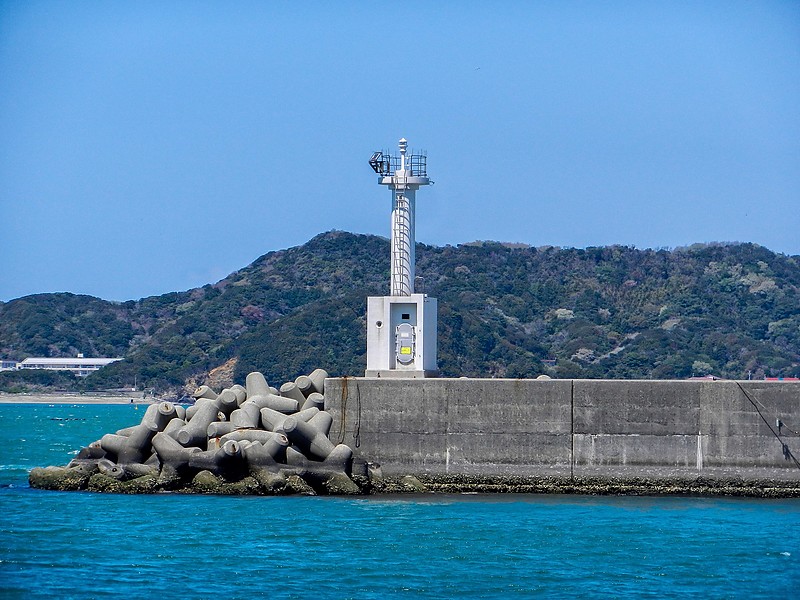 Sugashima Ko North Breakwater light - Toba, Mie