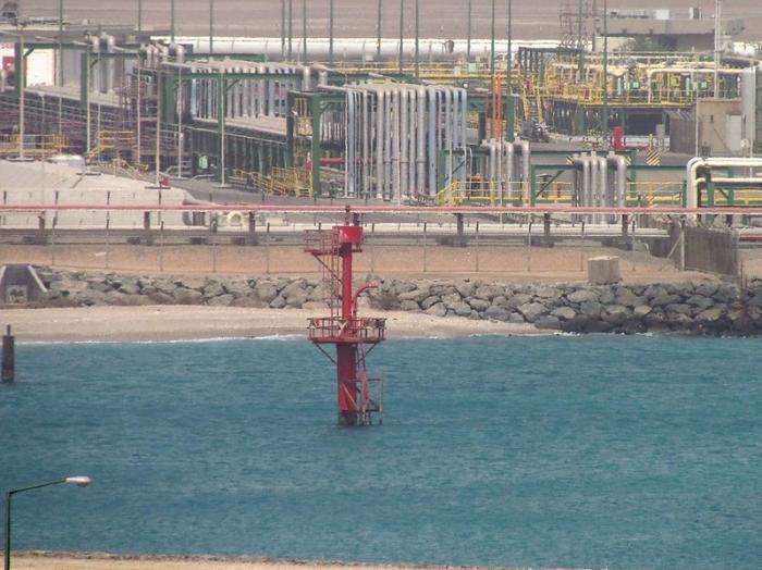 Yanbu Industrial port No30C light - Yanbu' Al-Sinayiah