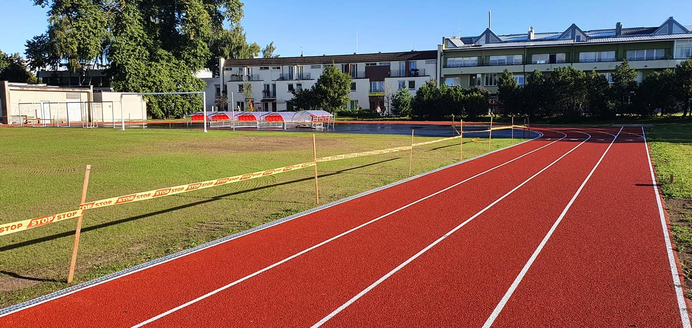 School stadium - Palanga