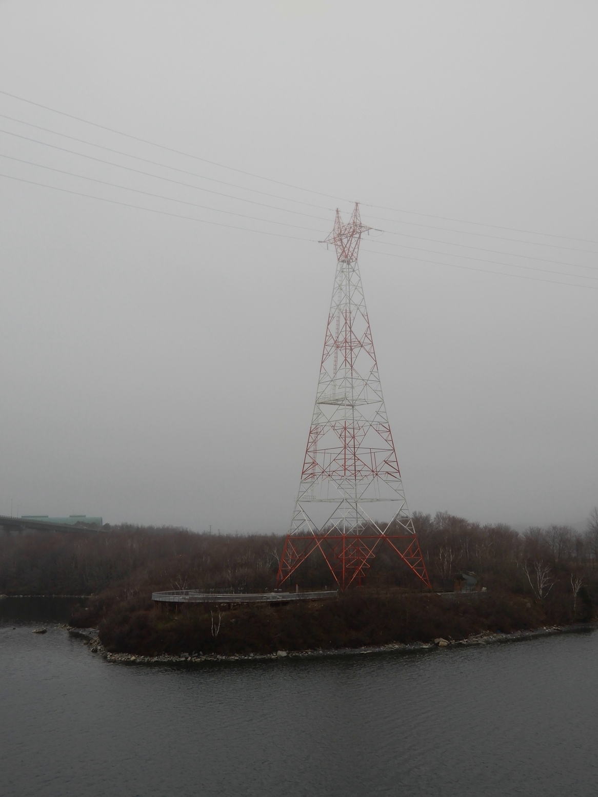 Transition special transmission tower