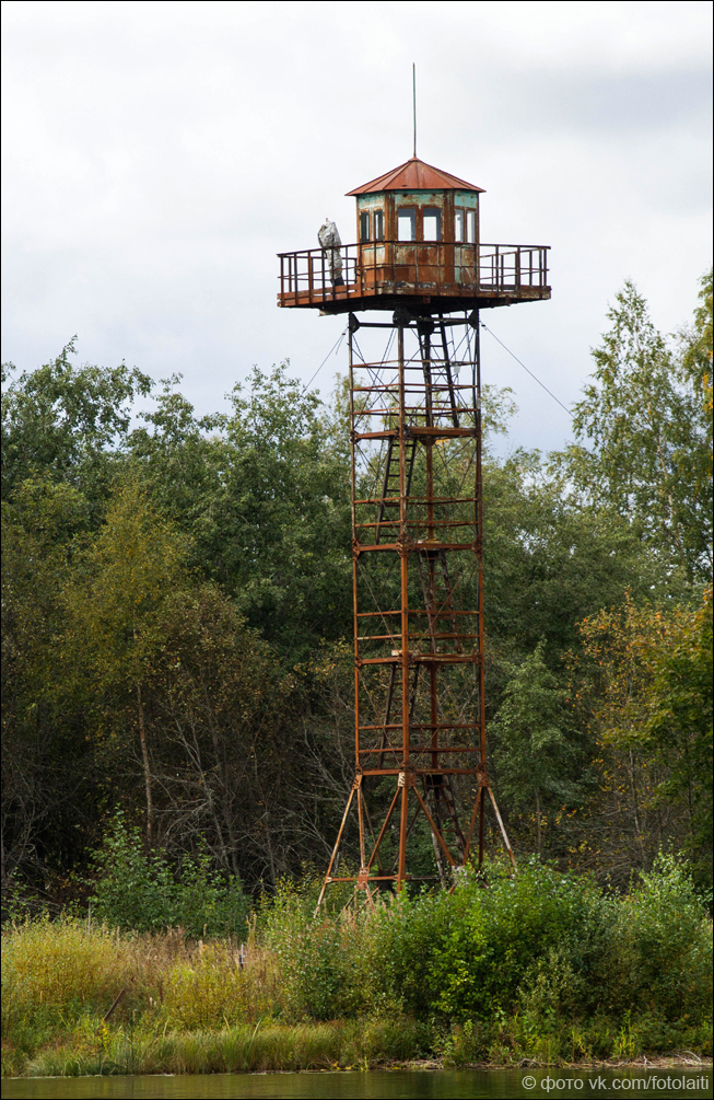 An observation tower of russian frontier guards - Vyborg