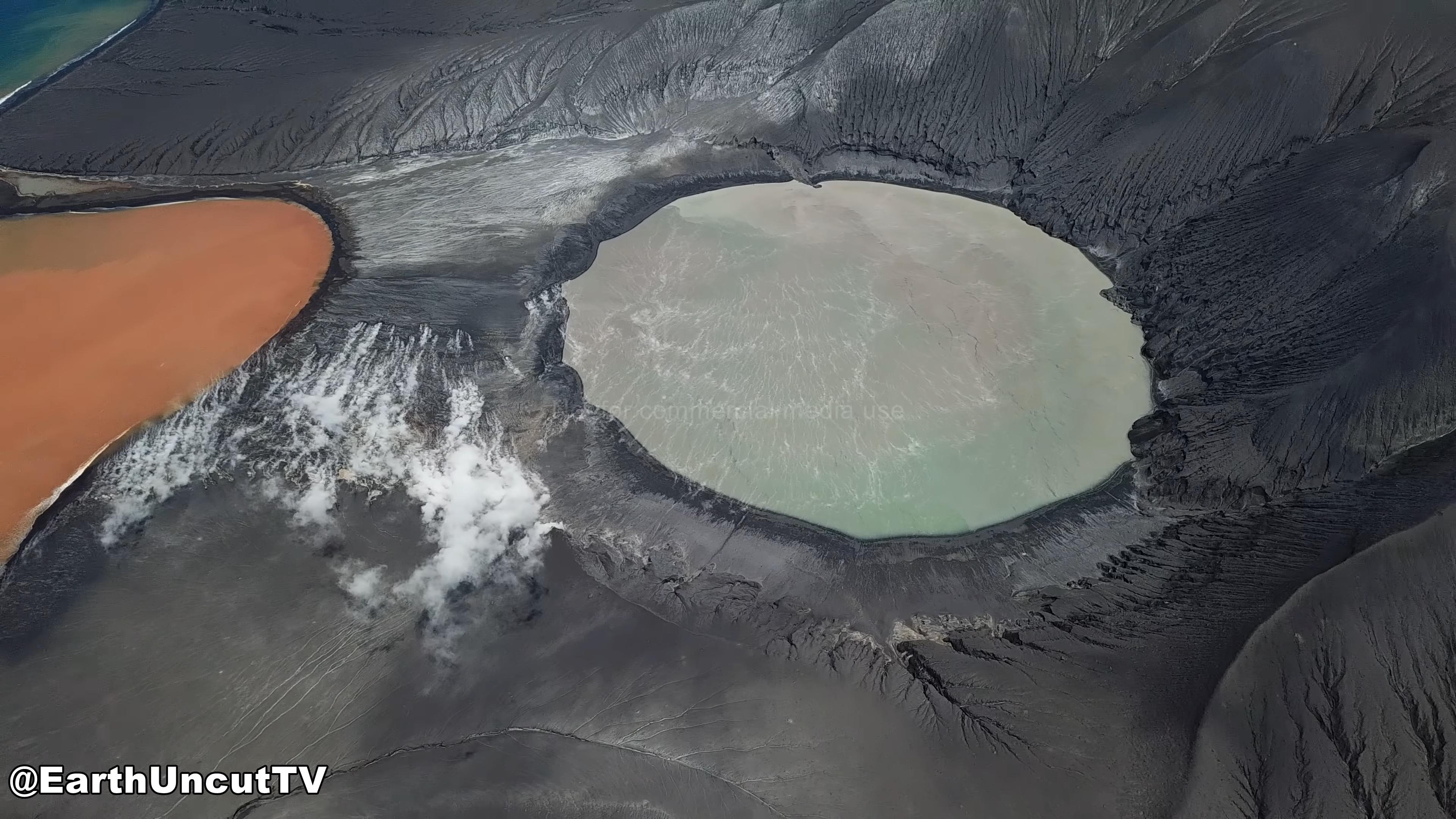 Krakatau Caldera Volcano