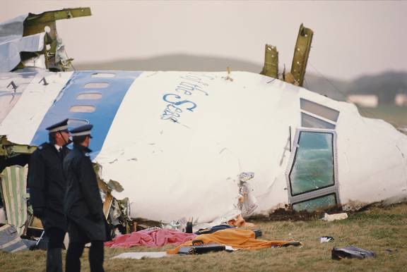 Approximate Location of Pan Am 103 Cockpit | aircraft crash site