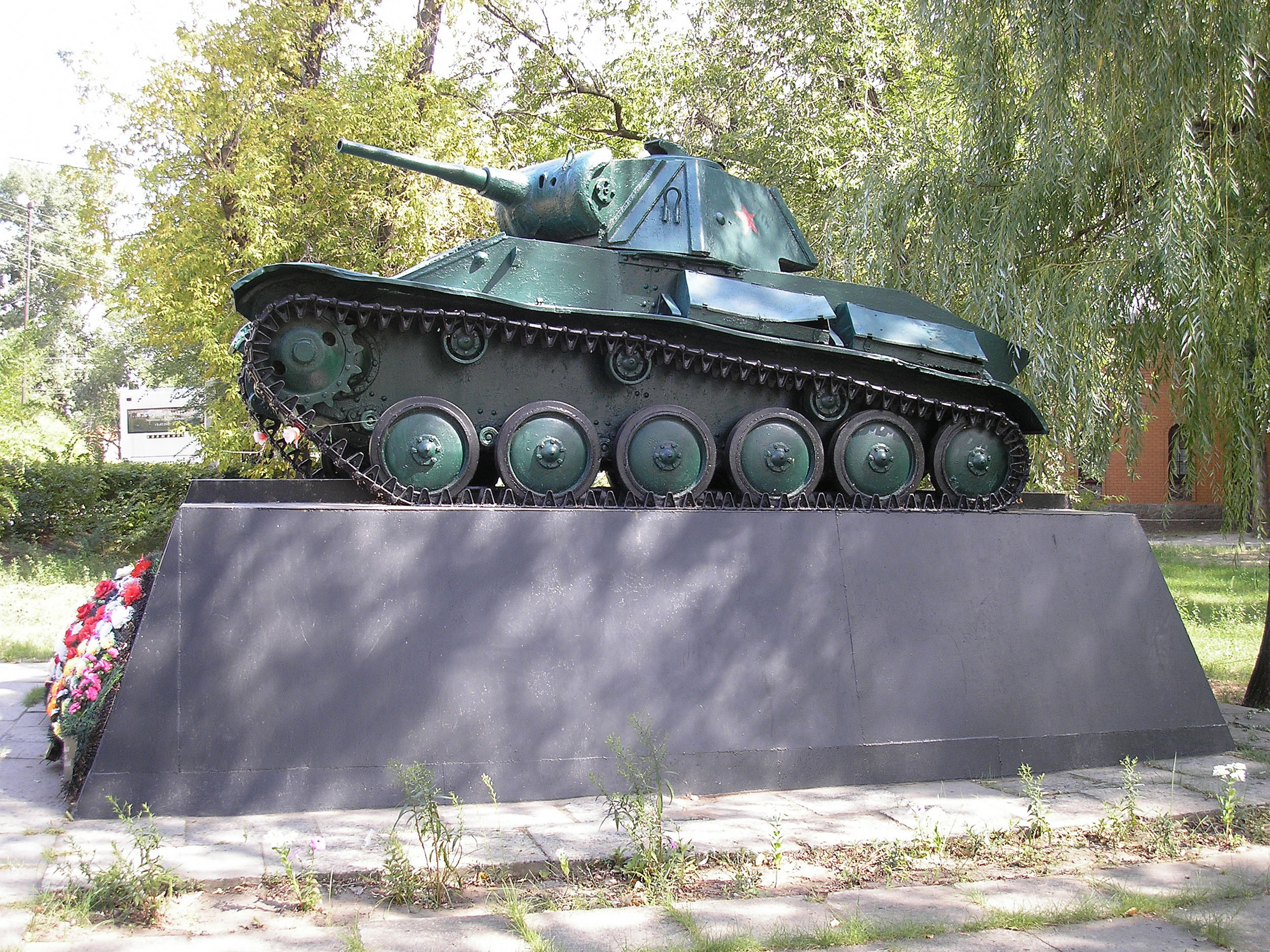 T-70 tank monument - Kalach-na-Donu