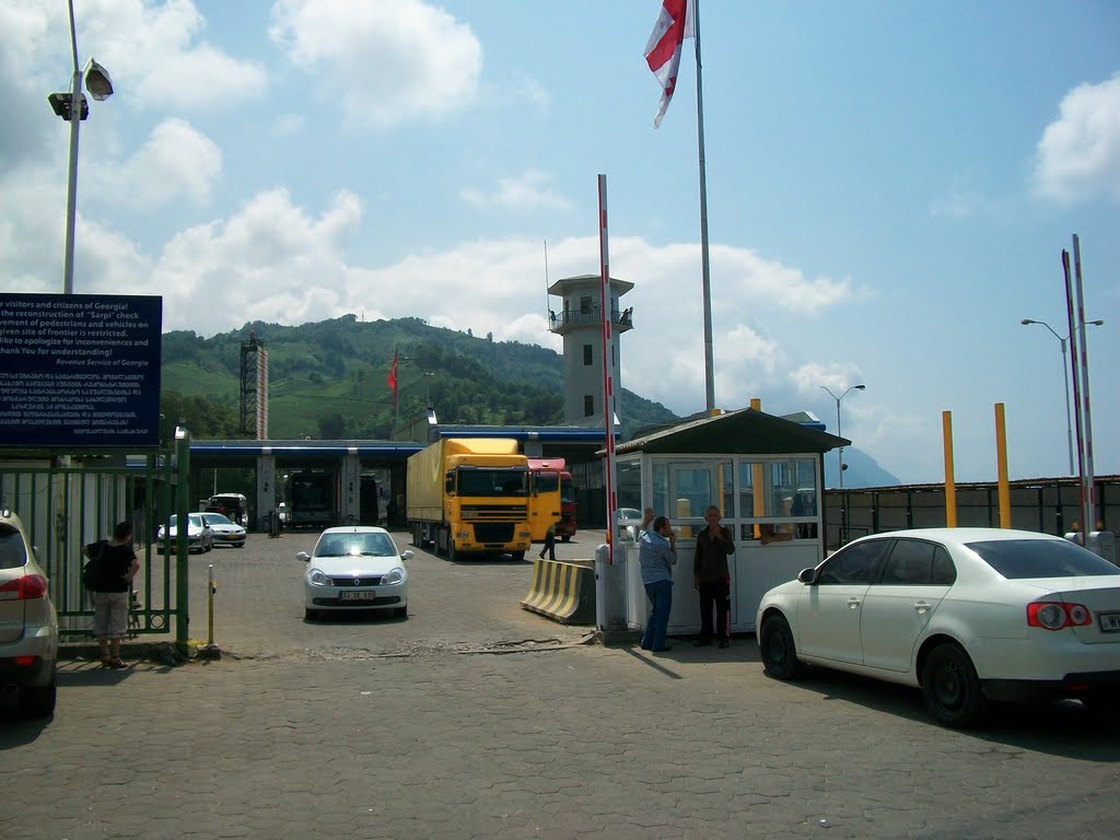 Georgian Border Checkpoint / Passport Control point '' Sarpi '' - Sarpi ...